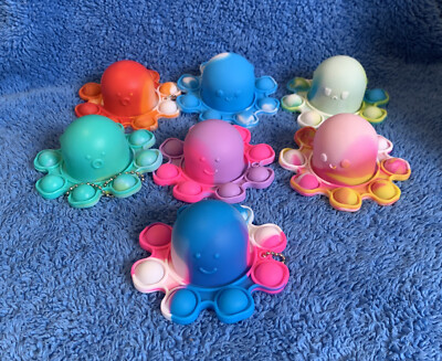 Snap Pop Fidget Octopus Toy - Random Design - MELB STOCK | eBay Australia