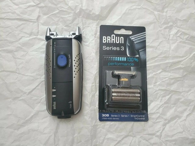 Braun Syncro System 7526 Cordless Rechargeable Men's Electric Shaver ...