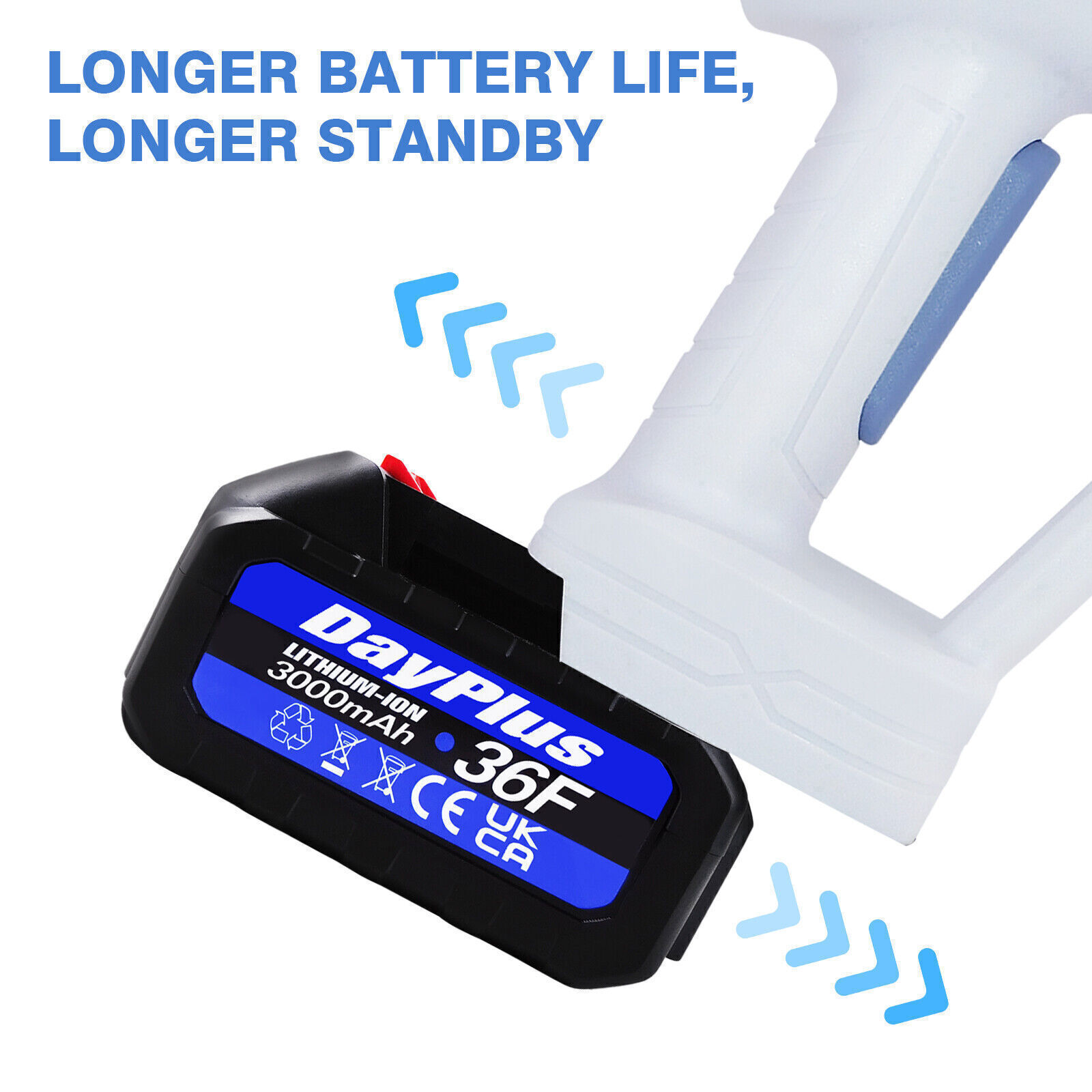 Cordless Car High Pressure Washer Jet Water Wash Cleaner Gun Portable w ...