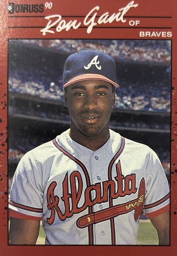 1990 Donruss Ron Gant Atlanta Braves #475 NMMT | eBay