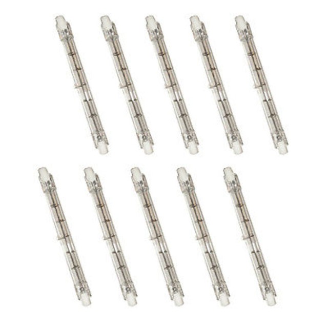 TP Lighting 10 x DE J Type T3/118mm 150W Halogen Light Bulb T3L-120V ...