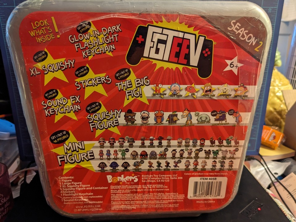 FGTeeV Giant TV TEEV Mystery Pack Set Blind Pack Season 2 New | eBay