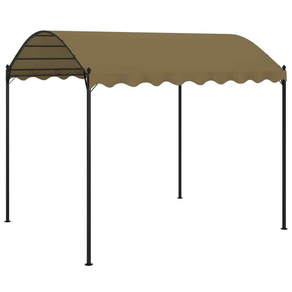 Outdoor Pergola Sunshade Awning Gazebo Metal Frame Canopy Shade ...
