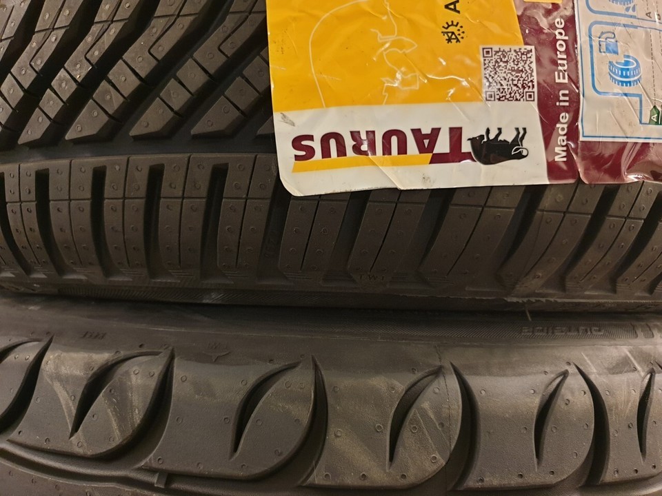 2X NEW CAR TYRES TAURUS BY MICHELIN 195/60/15 195 60 R15 92V ALL SEASON ...