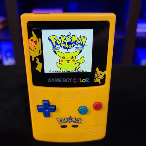 Pokemon Gameboy Color IPS Console Backlit LCD Screen GBC Game Boy | eBay