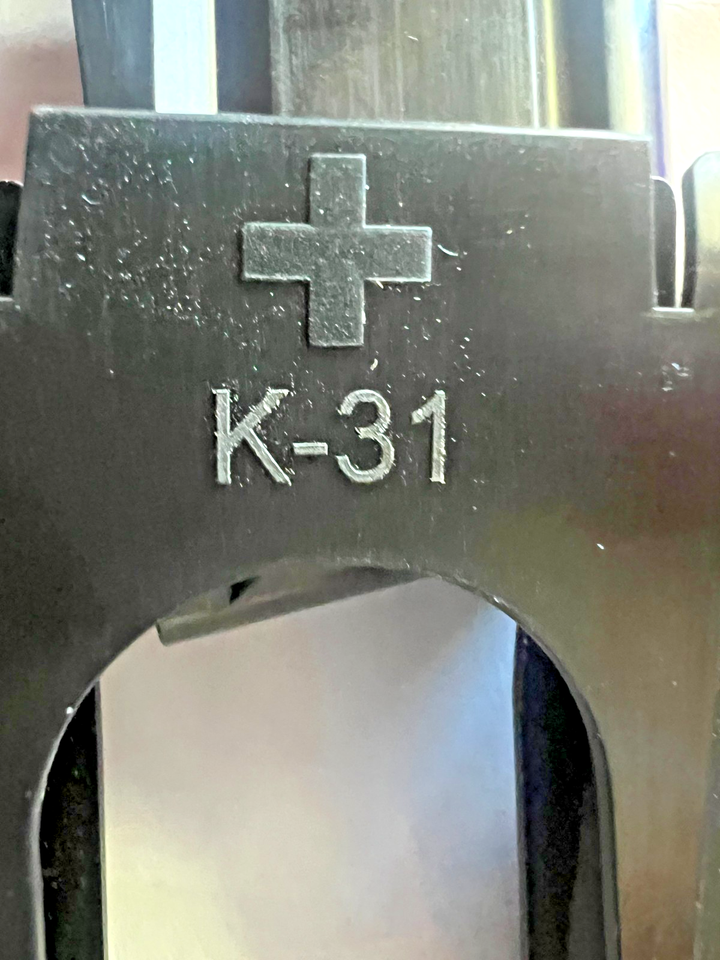 2 Functional replica K31 Schmidt Rubin 7.5x55 Stripper Clips. Sturdy ...