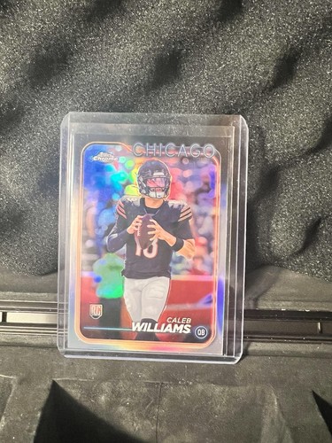 2024 Topps Chrome #202 Caleb Williams Refractor Rookie Card Bears | eBay