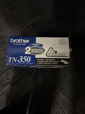 2 pk - Brother TN-350 2pk Toner Cartridge TN350 Dual Pack HL-2040 MFC ...
