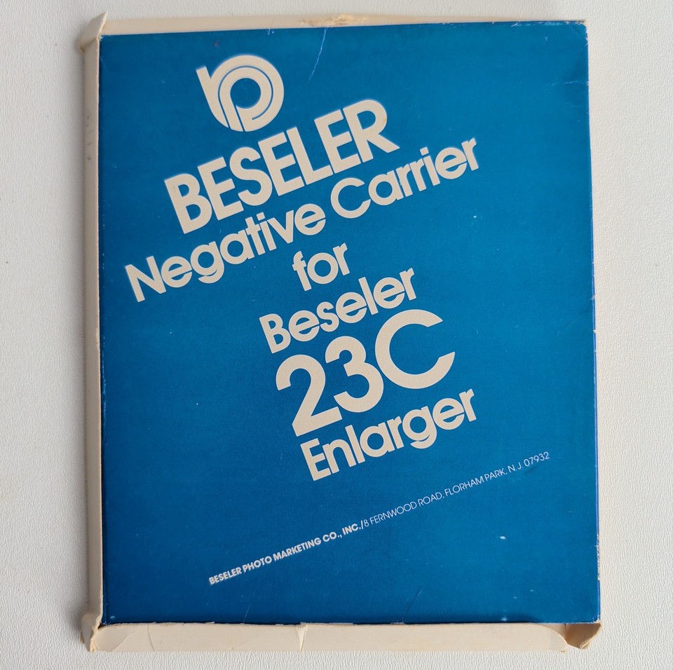 Beseler Negative Carrier #8053 Black 35mm Original Box 23C Enlarger | eBay