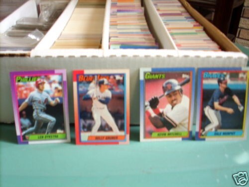 1989, '90, '91 TOPPS BASEBALL, COMPLETE YOUR SET, PICK 25, NM/MT! | eBay