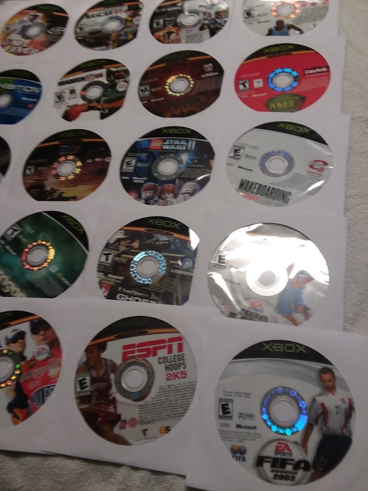 Lot of 30 Original Xbox Video Games Disc Only- Untested | eBay
