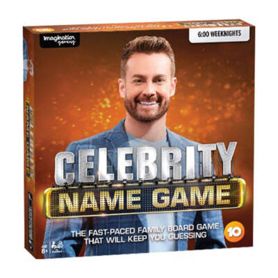 Imagination Celebrity Name the Fast Paced Family Board Game Ages 8+ and ...