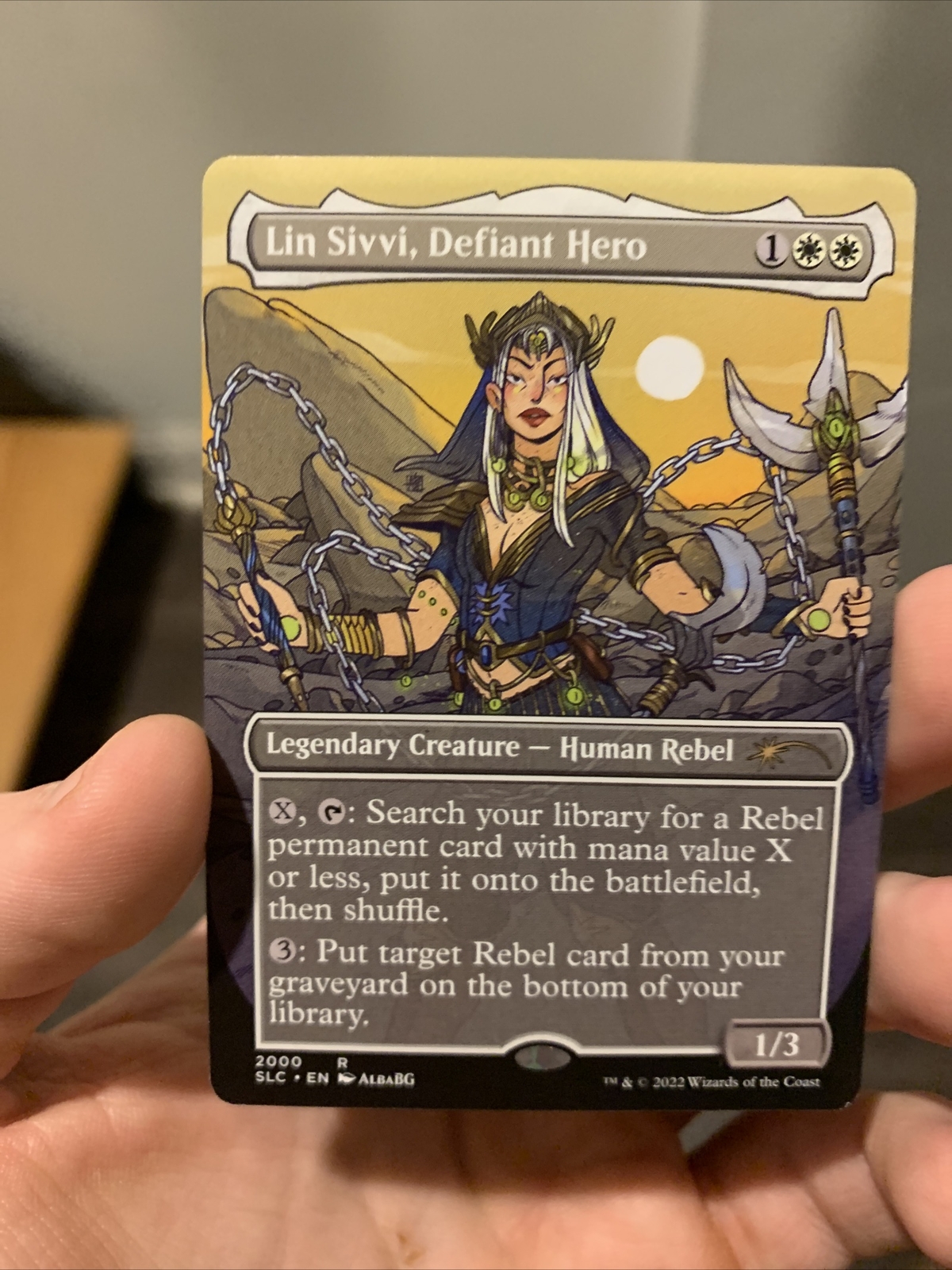 1x Lin Sivvi, Defiant Hero x1 MTG Secret Lair 30th Anniversary ...