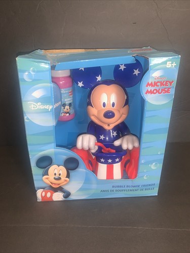 New Collectable Disney Mickey Mouse Bubble Blowin' Friends Toy | eBay