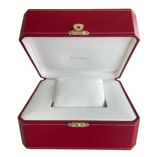 Cartier Red Watch Box Case COWA0049 Empty Only Vintage Genuine | eBay UK