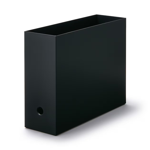 MUJI polypropylene file box, standard type Dark Gray | eBay