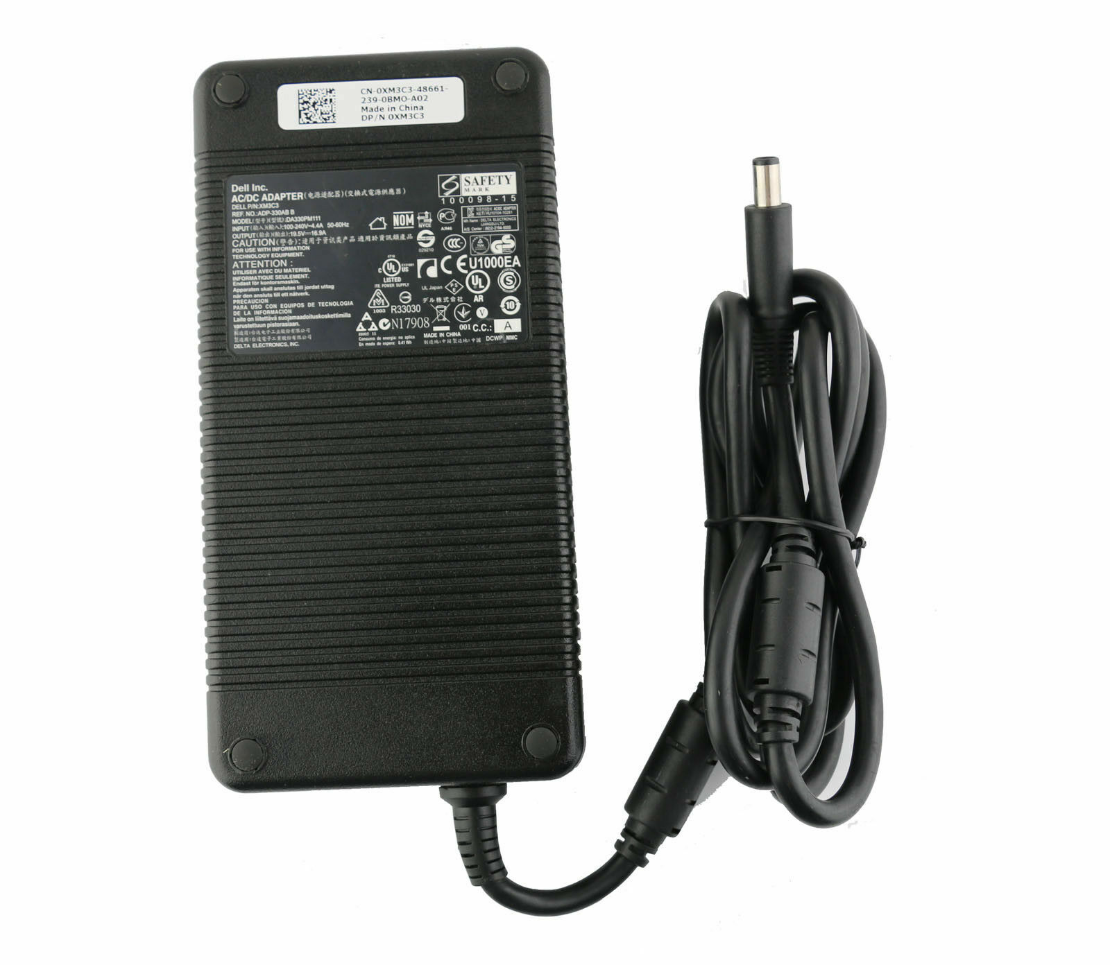 Genuine 330W AC Adapter Charger For Dell Alienware M17 M18 M18x x51 X51 ...