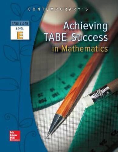 Achieving TABE Success In Mathematics, Level E Workbook (Achieving TABE ...