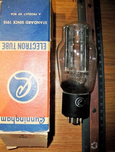 Strong CUNNINGHAM FAT Bottle Black Plate Bottom D Getter 5X4G Tube | eBay