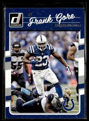2016 Donruss Press Proofs Blue Frank Gore Indianapolis Colts #125 | eBay