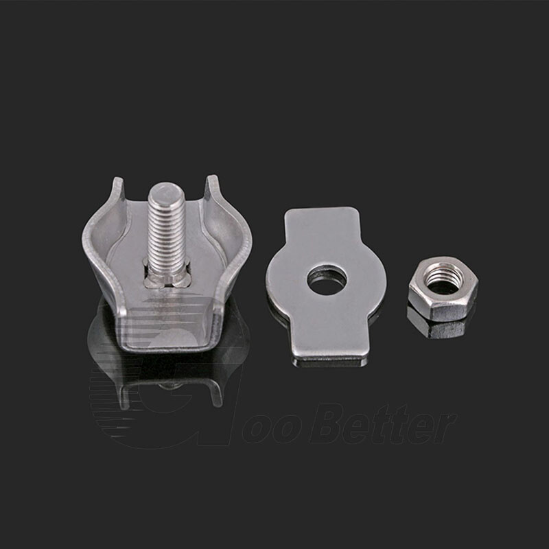 2mm-20mm Wire Rope Clamp Cable Grips Simplex & Duplex & U Bolt ...