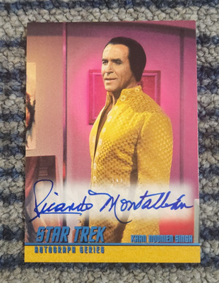 1997 Skybox Star Trek TOS Season 1 Ricardo Montalban as KAHN A17 ...