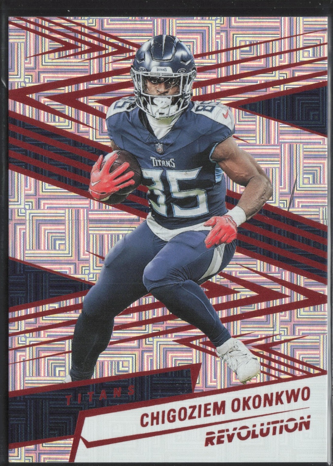 2025 Panini Revolution - Chigoziem Okonkwo #191 Orange Levels /299 for ...