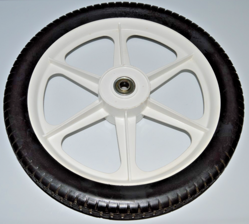 14" X 2" Craftsman/AYP/Sears OEM 6-Spoke Mower/Cart Wheel 4605-14 White ...