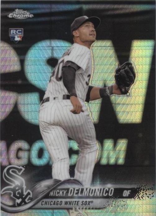 2018 Topps Chrome - Nick Delmonico #90 Prism Refractor (RC) for sale ...