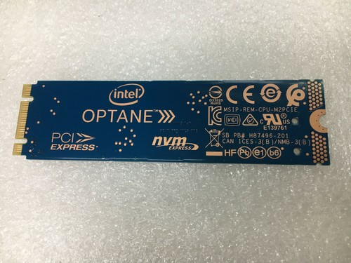 Intel Optane Memory M10 MEMPEK1J016GAH16GB NVMe PCIe M.2 2280 HP P/N ...