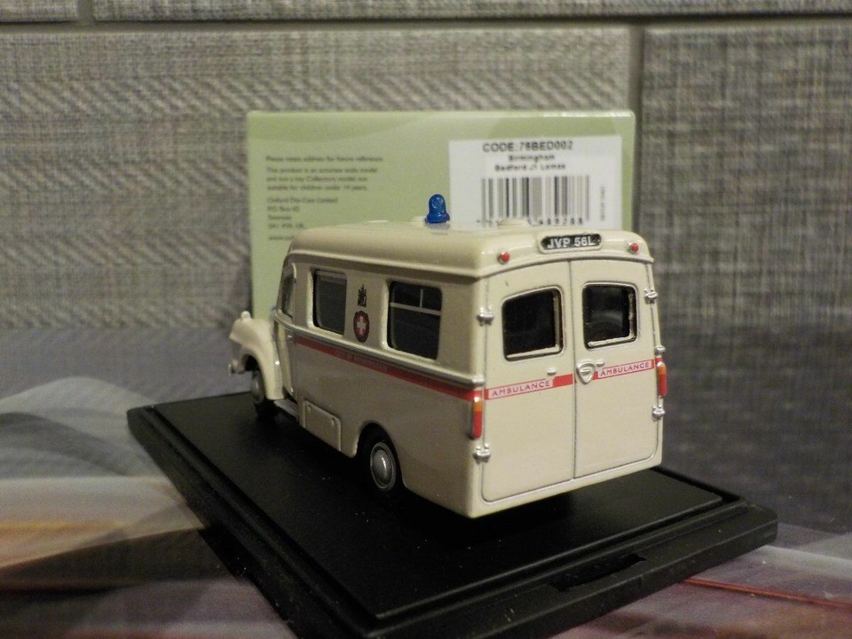 Model Cars. Bedford J1 Lomas Ambulance, Oxford Diecast 1/76 OXF ...
