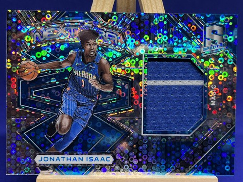 2017-18 Spectra Neon Blue Prizm Next Era Jersey Jonathan Isaac 46/99 | eBay