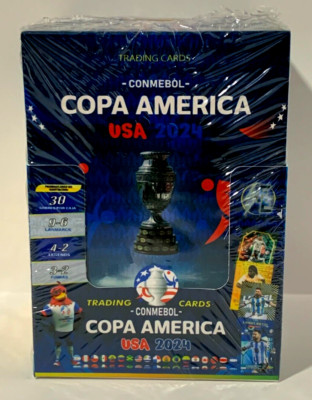 2024 Card BOX COPA AMERICA USA EF - 30 Sealed Packs LATAM Edition TCG ...