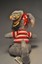 Neopets Pirate Blumaroo 6” Plush Plushie Gray Stuffed Toy Petpet 2004 ...