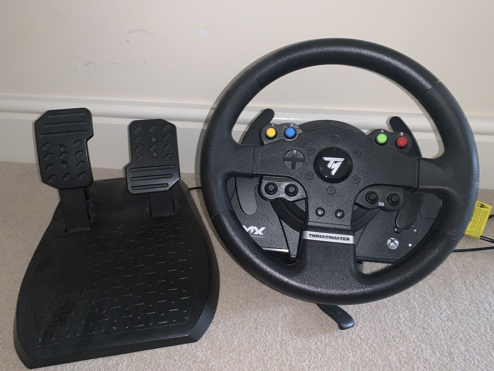 Thrustmaster TMX Racing Wheel- Two Pedal Clamp On Wheel- Force Feedback ...