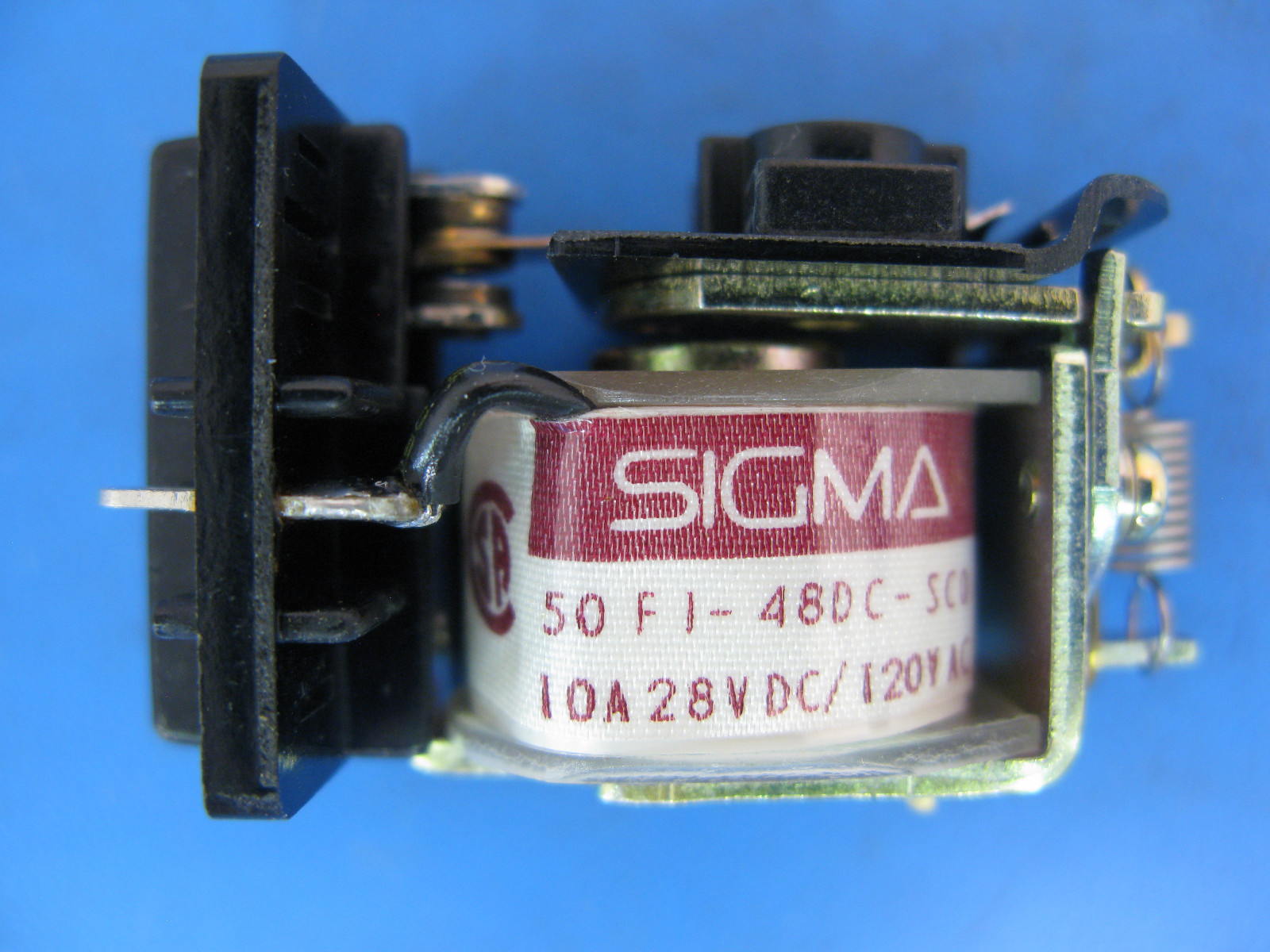 Vintage SIGMA RELAYS 50F1-48DC-SCO SPDT-10-AMP, ORIGINAL NIB LOT OF 10 ...