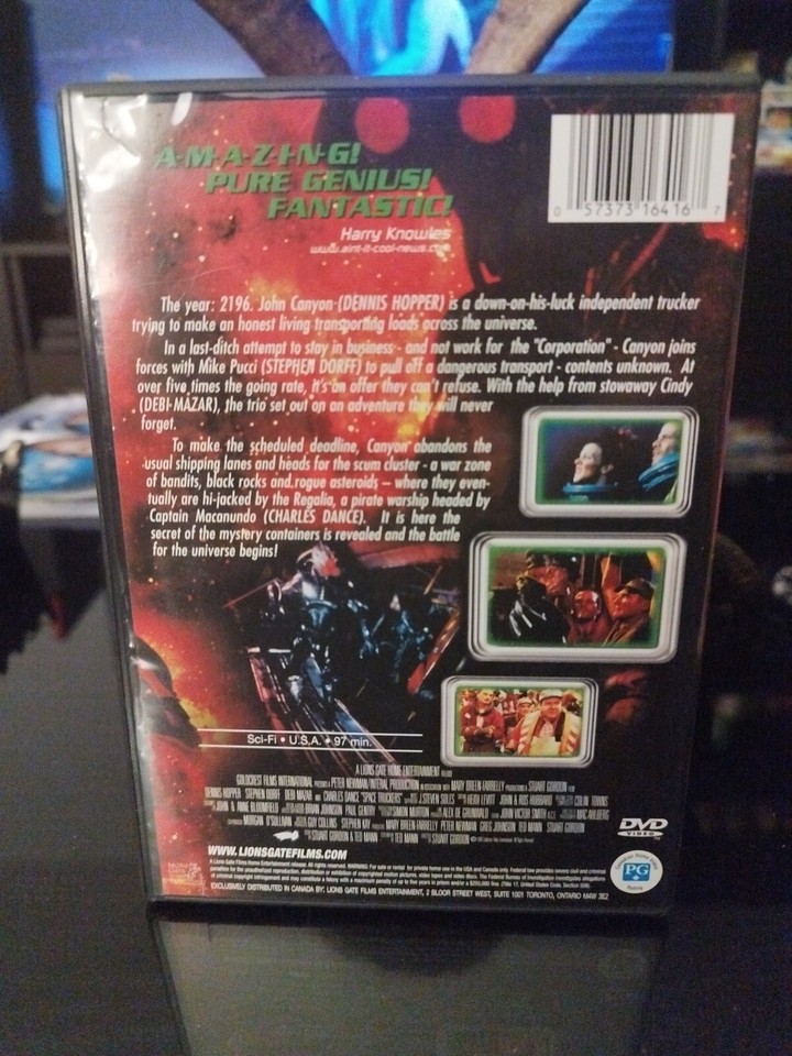 Space Truckers (DVD, 1996, Tim Loane, Ian Beattie, Olwen Fouér) *RARE ...