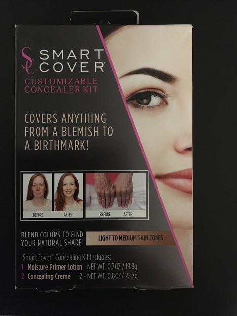 Smart Cover Customizable Concealer Kit Light - Medium Primer Lotion ...