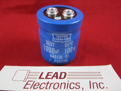 36DY102F100AN2A COMPUTER GRADE 1000UF 100-VOLT SCREW MOUNT 100V | eBay