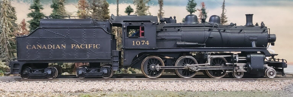 RARE: Toby HO Scale Brass Canadian Pacific (CPR) D-10 4-6-0 Steam ...