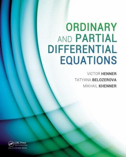 Ordinary and Partial Differential Equations, Hardcover by Henner ...