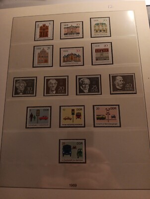 SHEET WITH POSTSTAMPS FOR SCRAPBOOKING/JOURNALS VINTAGE DDR (DDR12) | eBay