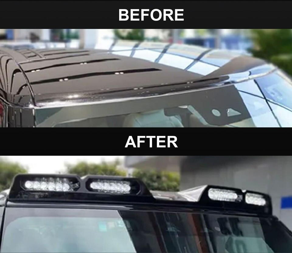 Roof Top Light Bar fits for Land Rover Defender 110 90 130 2020-2024 ...