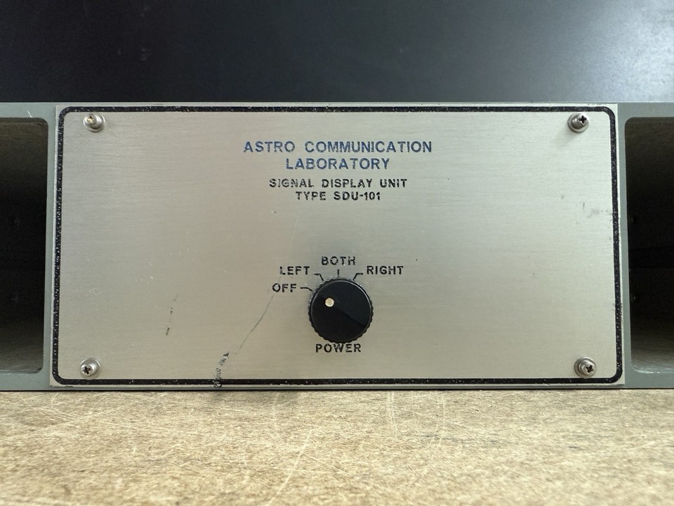 Astro Communication Laboratory ACL Signal Display Unit SDU-101 Cold War ...