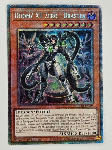 Yu Gi Oh - DOOD-EN008 DoomZ XII Zero - Drastea - Starlight Rare | eBay