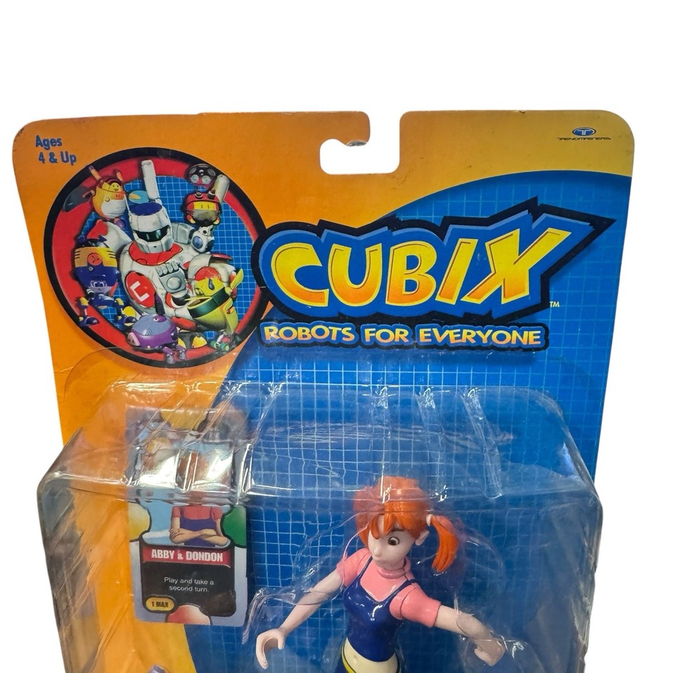 Cubix Robots for Everyone ABBY Action Figure Toy Human Kid Trendmasters ...