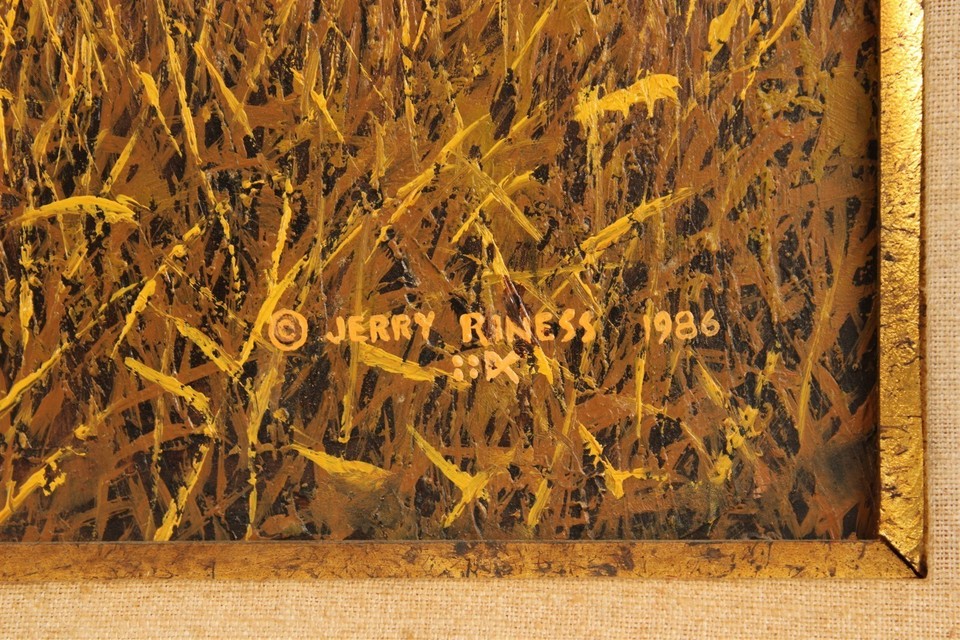 American Western Cattle Ranch Cowboys JERRY RINESS Realist Illustration ...