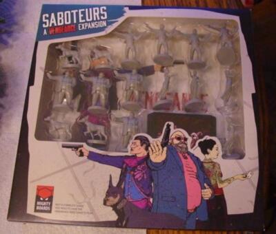 Mighty Boards- Vengeance: Saboteurs - A Miniatures Expansion (SEALED ...