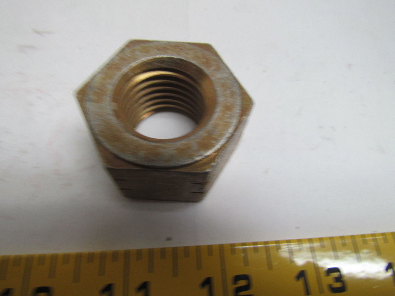 Danly Hex Nut Goldbond Grade 8 1-8UNC Thread 1"Thick 1-5/8"Wrench for ...