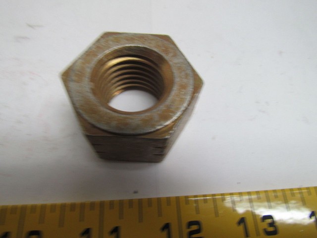 Danly Hex Nut Goldbond Grade 8 1-8UNC Thread 1"Thick 1-5/8"Wrench for ...